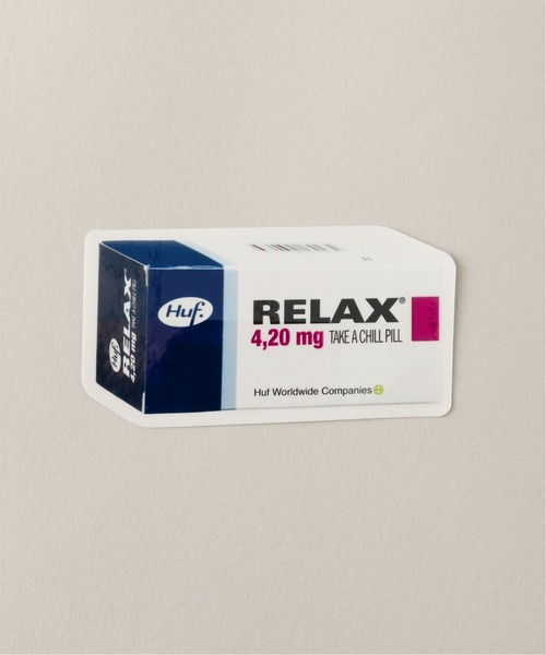 JOINT WORKS（ジョイントワークス）の「【HUF/ハフ】RELAX STICKER（ステッカー/テープ）」 - WEAR