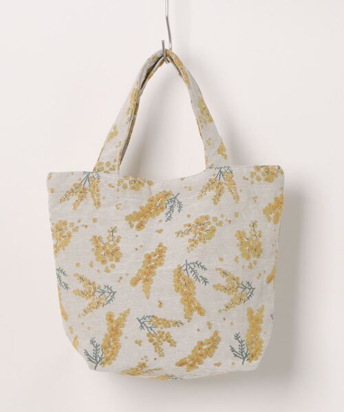 salle de bal（サルデバル）の「FRIENDSHILL / フレンズヒル ジャガードバッグ ミモザ ミモザ柄 BAG M FRH ...
