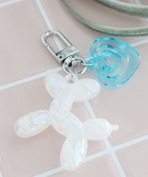 バルーンモチーフチャーム[tiny tiny(ティニーティニー)]（キーホルダー）｜tiny tiny（ティニーティニー）のファッション通販 - ZOZOTOWN