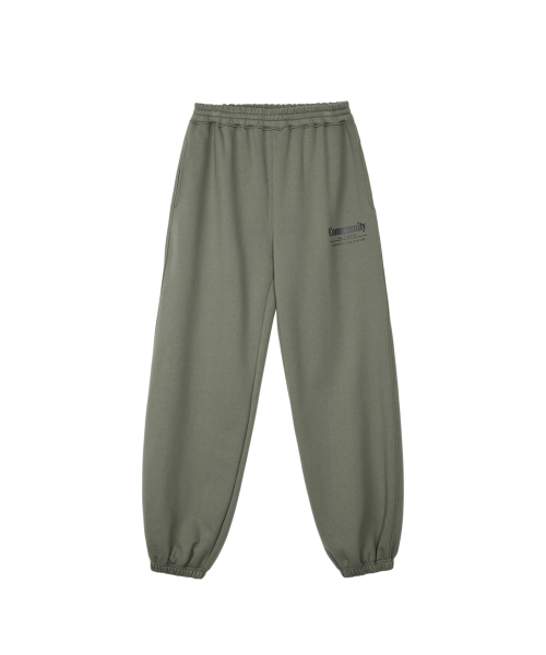 RR LOGO LOUNGE PANTS - KHAKI（スウェットパンツ）｜Rest&Recreation（レストアンドレクリエーション）の ...