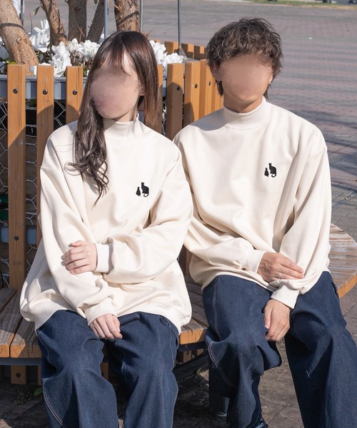 PairPair（ペアペア）の「カットスエードプリントプルオーバー(ユニセックス)（Tシャツ/カットソー）」 - WEAR