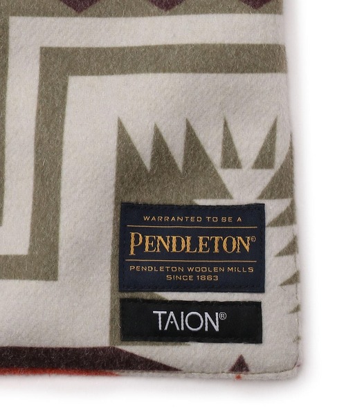 TAION（タイオン）の「TAION × PENDLETON/タイオン×ペンドルトン 4WAY PONCHO リバーシブル4WAYポンチョ(PDT-TON-213010)（ポンチョ）」 - WEAR