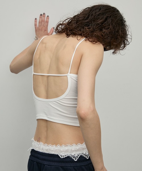 Back Open Camisole / バックオープンキャミソール【uyu./ウユ】（キャミソール）｜uyu.（ウユ）のファッション通販 - ZOZOTOWN