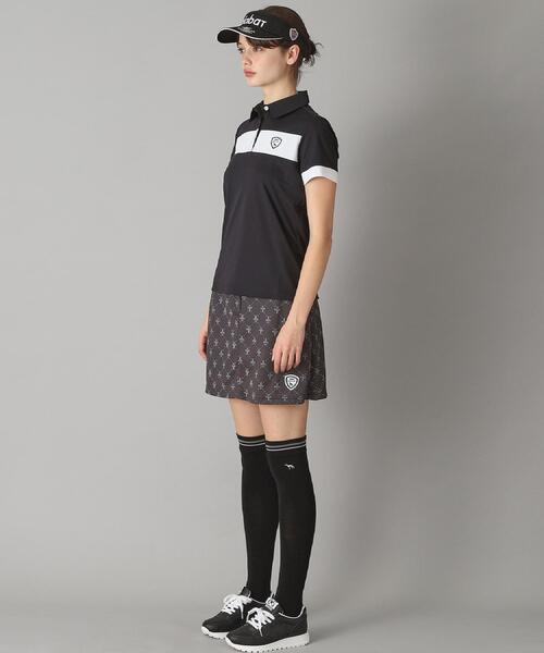 adabat（アダバット）の「【新レーベル ADABAT NAVY】UVカット/吸水速乾 カラーブロックポロシャツ（ポロシャツ）」 - WEAR