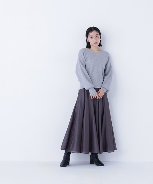 ◇シャイニーシアーボイルスカート（スカート）｜NATURAL BEAUTY BASIC