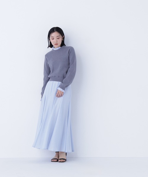 ◇シャイニーシアーボイルスカート（スカート）｜NATURAL BEAUTY BASIC