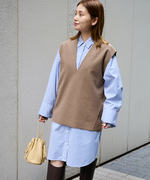 JOURNAL STANDARD（ジャーナルスタンダード）の「WOOLLETストレッチジレ（Tシャツ/カットソー）」 - WEAR