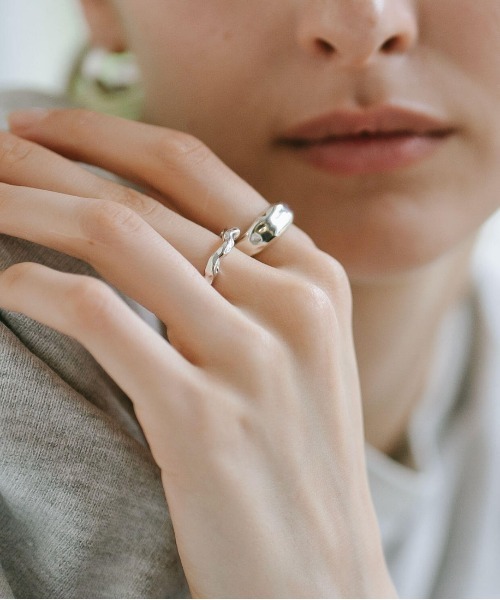 Ops.（オプス）の「アクセサリー リング レディース シルバー925 シンプル 金属アレルギー対応【Aloro アローロ】（リング）」 - WEAR