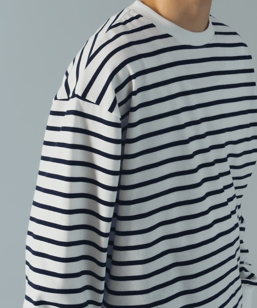 epnok（エプノック）の「ボクシーボーダーロンT（Tシャツ/カットソー）」 - WEAR