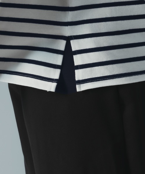 epnok（エプノック）の「ボクシーボーダーロンT（Tシャツ/カットソー）」 - WEAR