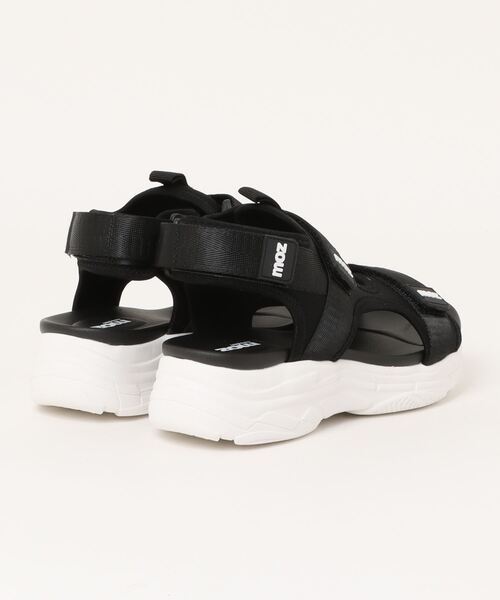 moz（モズ）の「moz(モズ)厚底ダブルベルトスポーツサンダル（サンダル）」 - WEAR