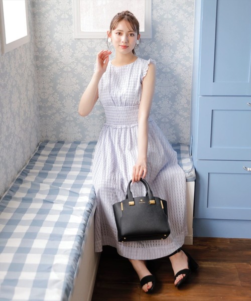 WILLSELECTION（ウィルセレクション）の「シアーチェックワンピース（ワンピース）」 - WEAR