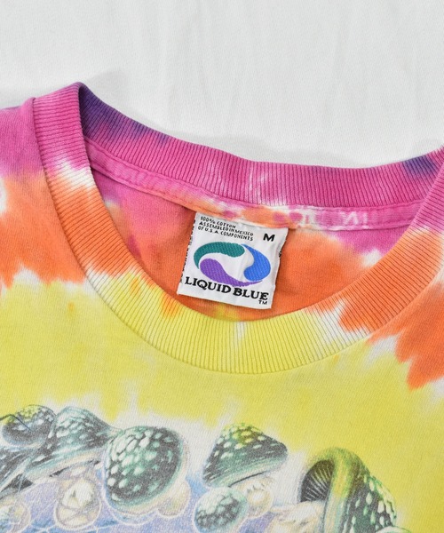 LIQUID BLUE（リキッドブルー）の「【ヴィンテージ古着】90's LIQUID BLUE / リキッドブルー タイダイ染 プリントT ...