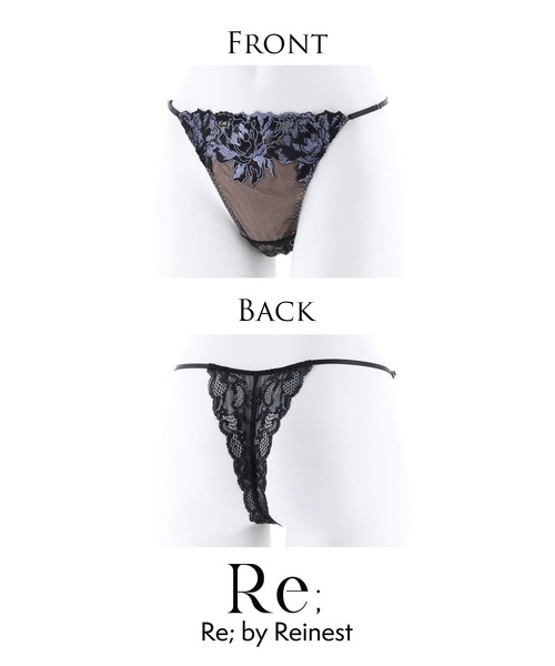 darial（ダリアル）の「【Re；by Reinest】DIVA BRA series Glorious Flower T-back/グロリアスフラワー単品Tバックショーツ（ショーツ ...