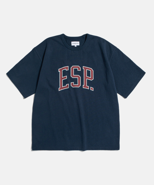 ESP.College Logo Heavyweight Tee Navy（Tシャツ/カットソー）｜ESPIONAGE（エスピオナジ）の ...