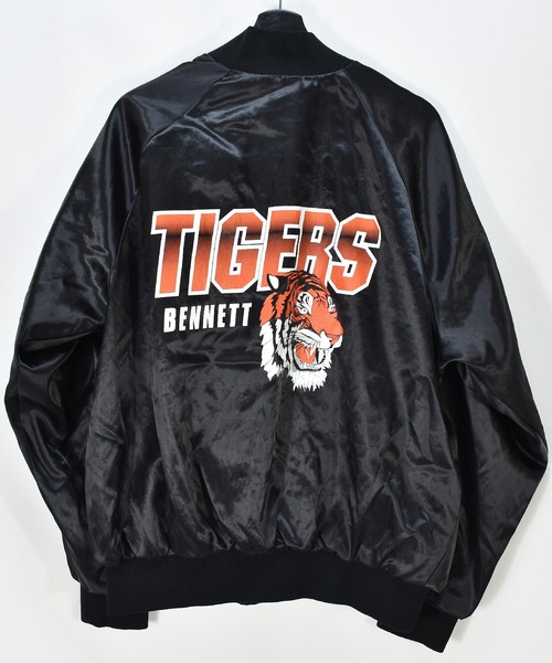 VINTAGE（ヴィンテージ）の「【ヴィンテージ古着】BENNETT TIGERS / ベネット・タイガース フルスナップ ナイロンジャケット ...