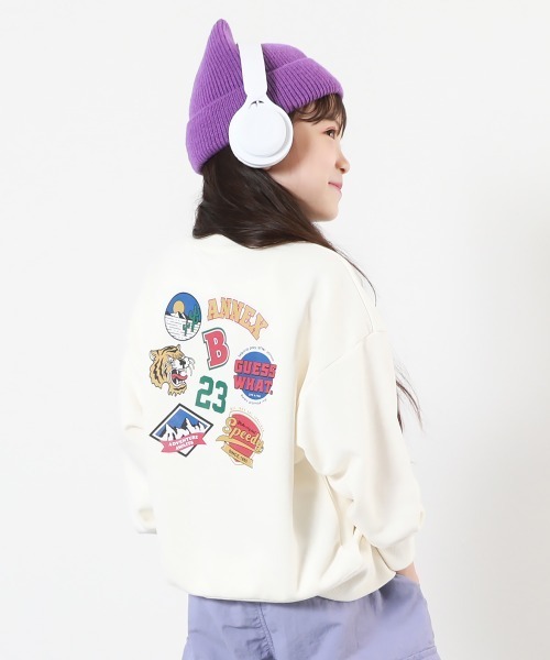 devirock（デビロック）の「デビラボ BIGシルエット プリント トレーナー（スウェット）」 - WEAR