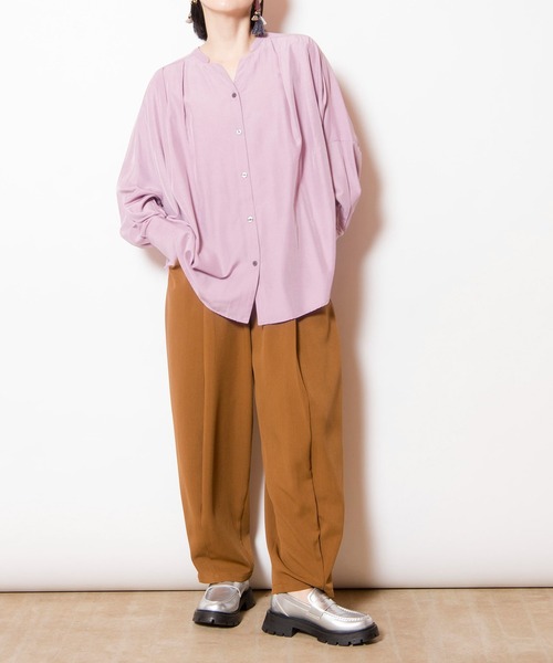 セール】変形タックパンツ（その他パンツ）｜OSMOSIS（オズモーシス