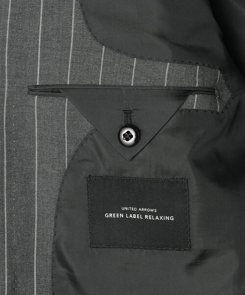 green label relaxing（グリーンレーベルリラクシング）の「＜CERRUTI＞ストライプ 3B/D スーツジャケット（スーツ ...