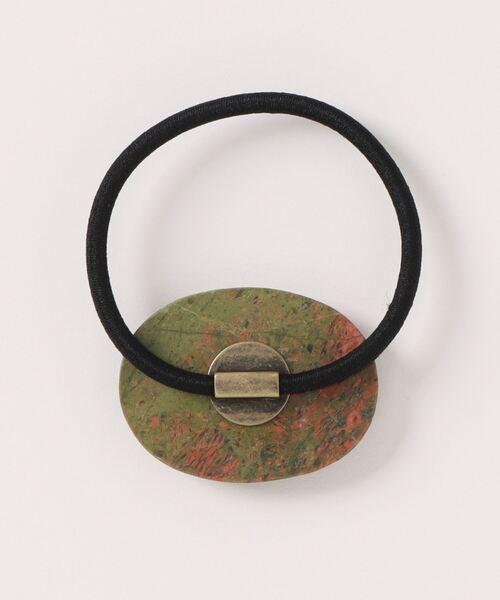 【rurururu】天然石ヘアゴム＊エピドート（ヘアゴム）｜tone（トーン）のファッション通販 - ZOZOTOWN