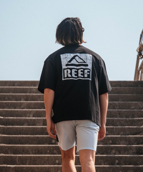 REEF（リーフ）の「【REEF】SQUARE LOGO S/S TEE（Tシャツ/カットソー）」 - WEAR