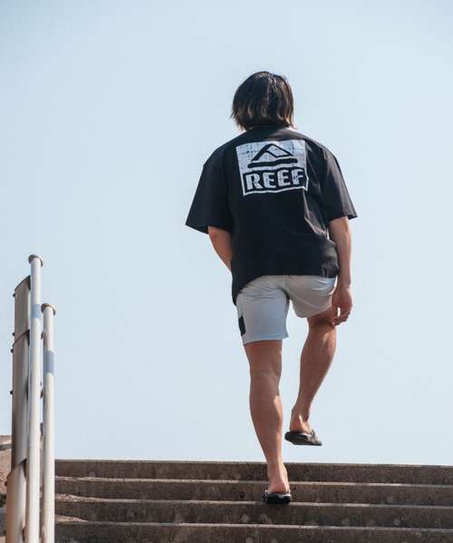 REEF（リーフ）の「【REEF】SQUARE LOGO S/S TEE（Tシャツ/カットソー）」 - WEAR