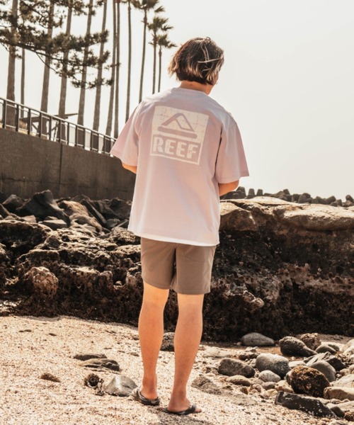 REEF（リーフ）の「【REEF】SQUARE LOGO S/S TEE（Tシャツ/カットソー）」 - WEAR