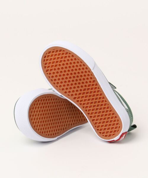 VANS（バンズ）の「VANS ヴァンズ OLD SKOOL(14-22) キッズ オールドスクール V36CS COLORS S.GREEN ...