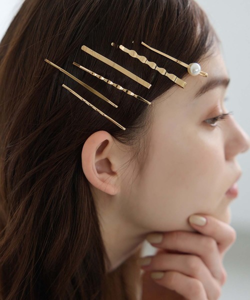 edit sheen（エディットシーン）の「6setヘアピン（ヘアゴム）」 - WEAR