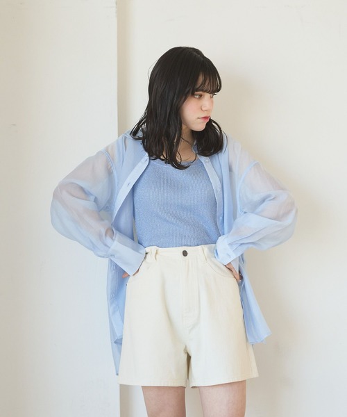 GLOBAL WORK（グローバルワーク）の「2WAYラメニットSET/AND YUA ANY/115322（アンサンブル）」 - WEAR