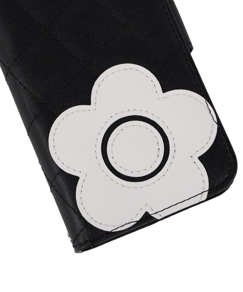 MARY QUANT（マリークヮント）の「【MARY QUANT】MARY QUANT DAISY PATCH QUILT Book Type Case（スマホケース/カバー）」 - WEAR