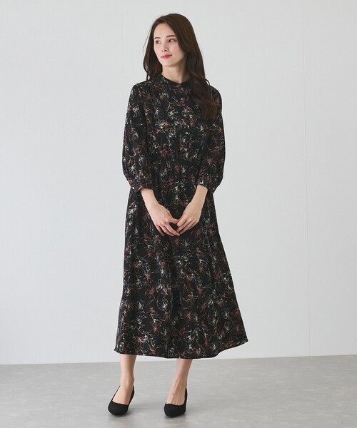 Jayro（ジャイロ）の「線描き花柄ワンピース（ワンピース）」 - WEAR