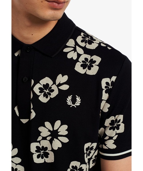 FRED PERRY（フレッドペリー）の「Floral Print Polo Shirt（ポロシャツ）」 - WEAR