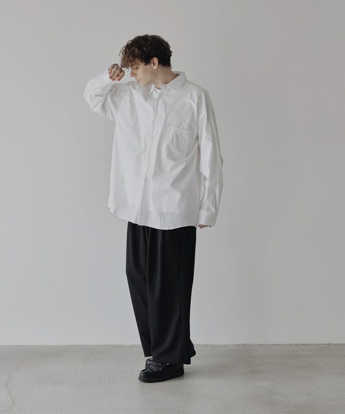 remer（リメール）の「loose basic over shirt / ルーズベーシックオーバーシャツ（シャツ/ブラウス）」 - WEAR