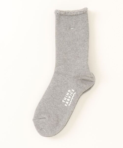 THING FABRICS（シングファブリックス）の「【THING FABRICS】TF Organic Heather Pile Crew ...