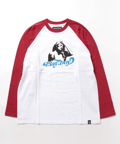 SEQUENZ（シークエンズ）の「【SEQUENZ】PLAYBOY RAGLAN L/S TEE（Tシャツ/カットソー）」 - WEAR