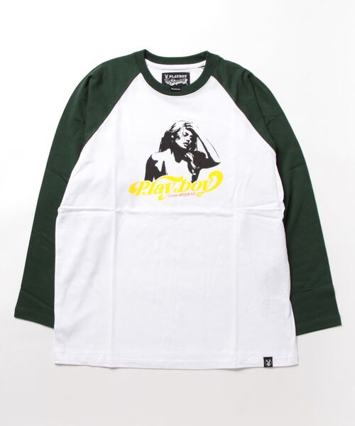 SEQUENZ（シークエンズ）の「【SEQUENZ】PLAYBOY RAGLAN L/S TEE（Tシャツ/カットソー）」 - WEAR