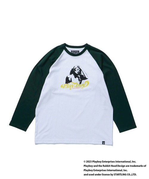 SEQUENZ（シークエンズ）の「【SEQUENZ】PLAYBOY RAGLAN L/S TEE（Tシャツ/カットソー）」 - WEAR