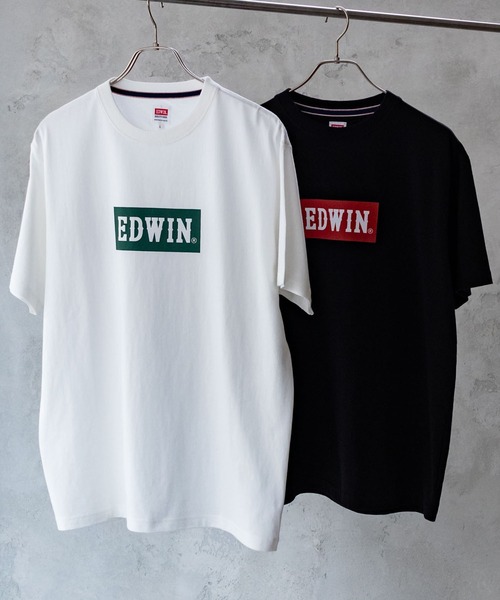 EDWIN（エドウィン）の「EDWIN BOXLOGO TEE（Tシャツ/カットソー）」 - WEAR