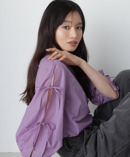 【ブランド古着】7分袖ブラウス（シャツ/ブラウス）｜NATURAL BEAUTY BASIC（ナチュラルビューティーベーシック）のファッション通販 - ZOZOUSED