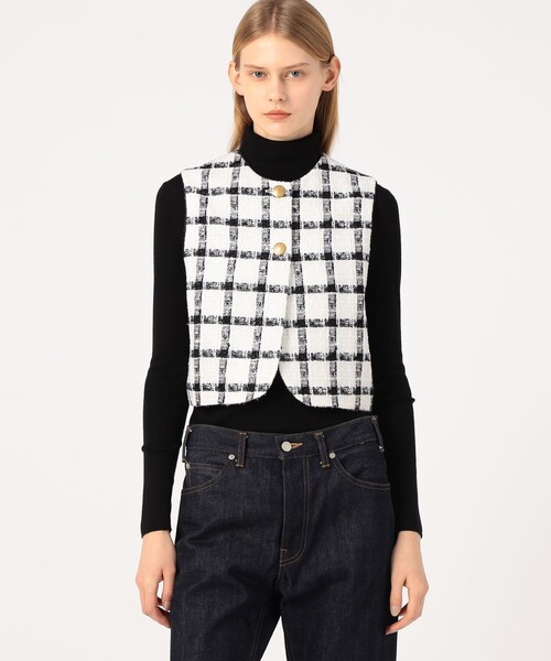 タッタースパンコール 2-wayジレ（ベスト）｜TOMORROWLAND collection