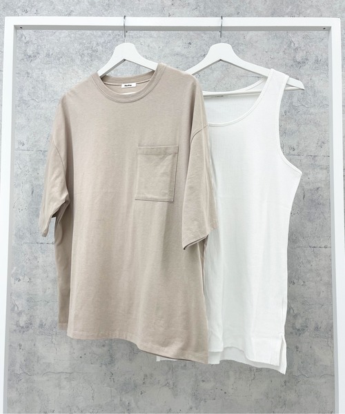 PairPair（ペアペア）の「BASIC Tシャツ/サーマルタンクSET（ユニセックス）（Tシャツ/カットソー）」 - WEAR