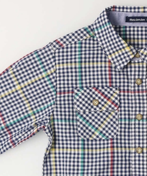 Moujonjon（ムージョンジョン）の「チェック柄オーバーシャツ（シャツ/ブラウス）」 - WEAR