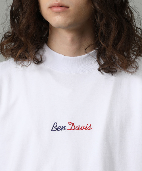 BEN DAVIS（ベンデイビス）の「【BEN DAVIS】 EMB MOCK L/S TEE（Tシャツ/カットソー）」 - WEAR