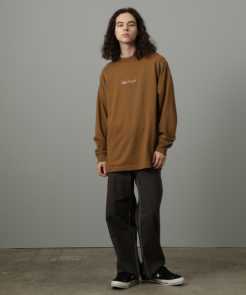 BEN DAVIS（ベンデイビス）の「【BEN DAVIS】 EMB MOCK L/S TEE（Tシャツ/カットソー）」 - WEAR