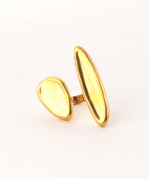 Ader(アデル)の「 Ader Bijoux(アデル ビジュー)double Motif リング 指輪(リング)」 Wear