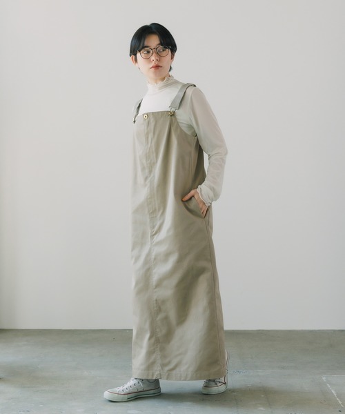 UNIVERSAL OVERALL（ユニバーサルオーバーオール）の「UNIVERSAL OVERALL/ユニバーサルオーバーオール T/C JUMPER SKIRT ジャンパースカート ...
