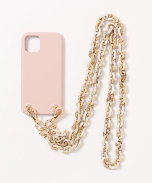 iphoria（アイフォリア）の「/IPHORIA/Soft Touch Necklace Case for Apple iPhone 11 ...
