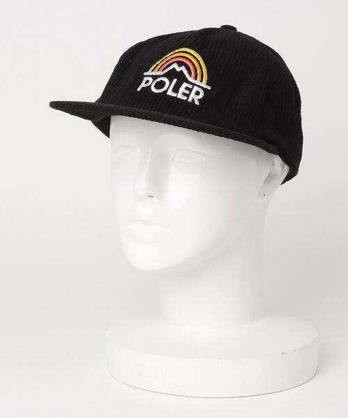 POLeR（ポーラー）の「POLeR/ポーラー MOUNTAIN RAINBOW HAT マウンテンレインボーハット キャップ（キャップ）」 - WEAR