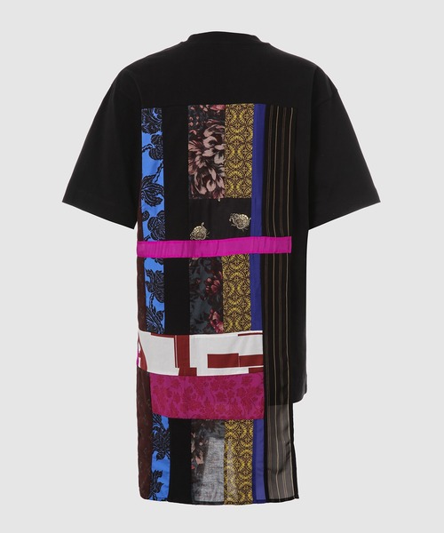DRIES VAN NOTEN（ドリスヴァンノッテン）の「HELTZ PATCH 6604 M.K.T-SHIRT BLACK（Tシャツ ...